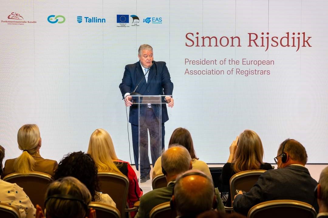 EVS President Simon Rijsdijk opens the 21st EVS Congress in Tallinn.